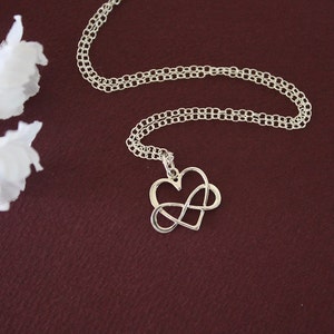 Best Friend Infinity Necklace, BFF, Infinite Friendship, Sterling ...