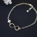 Friendship Bracelet Infinity Jewelry Best Friend Gift Charm - Etsy