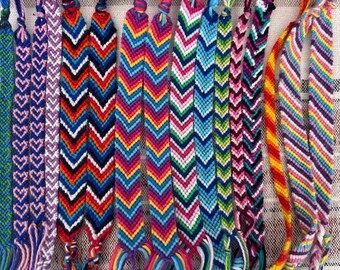 Custom Friendship Bracelets With the Colors of Your Choice. - Etsy