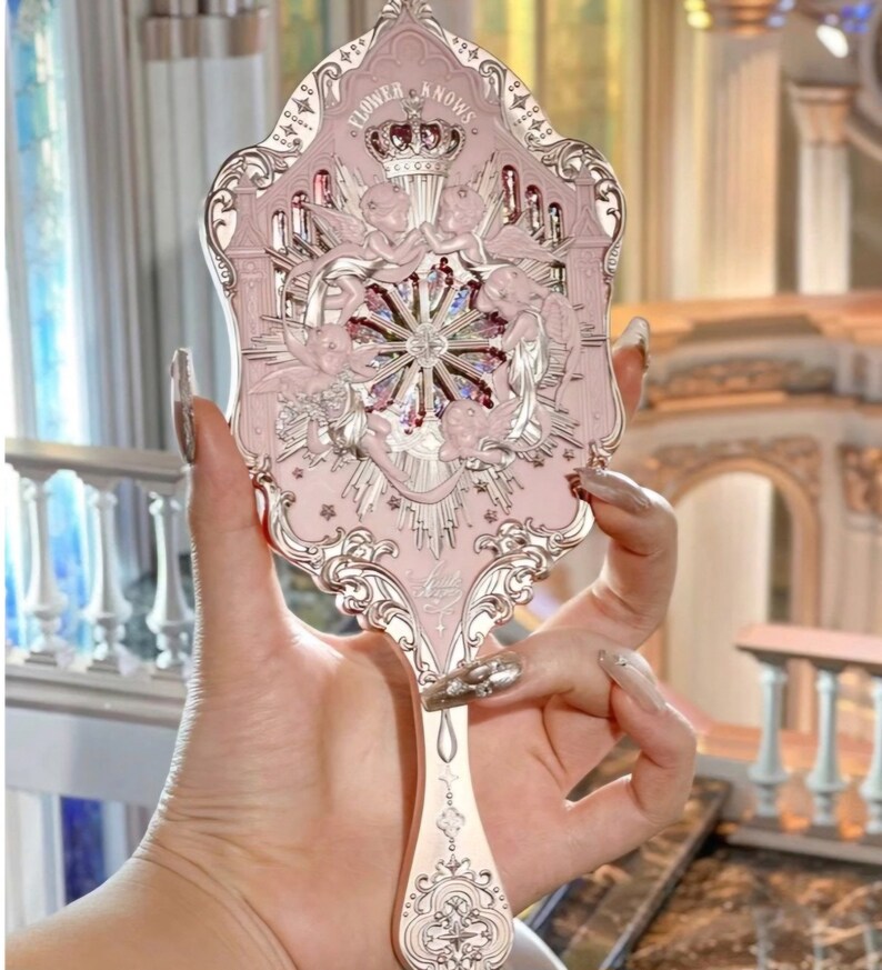 Flower Knows Little Angel Hand Mirror - Etsy