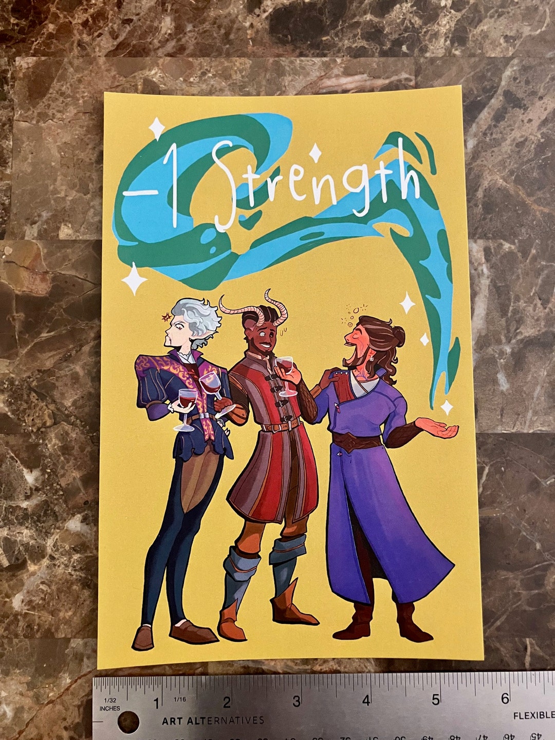 Oversized Fantasy Postcards - Etsy