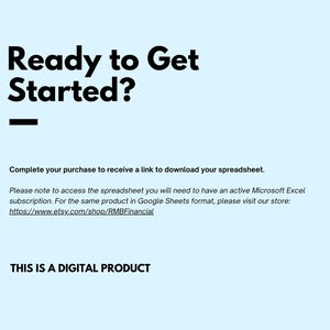 Blue Excel Budget Spreadsheet Template, Monthly Income and Expense ...