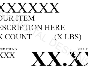 Costco Party | Costco Item Signs | Costco Birthday Party | Customizable ...