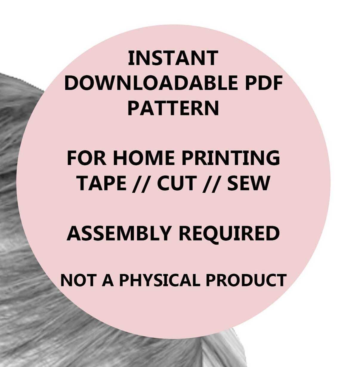 Neck Gaiter - PDF - Instant Download - Sewing Pattern - Easy Sew - One ...