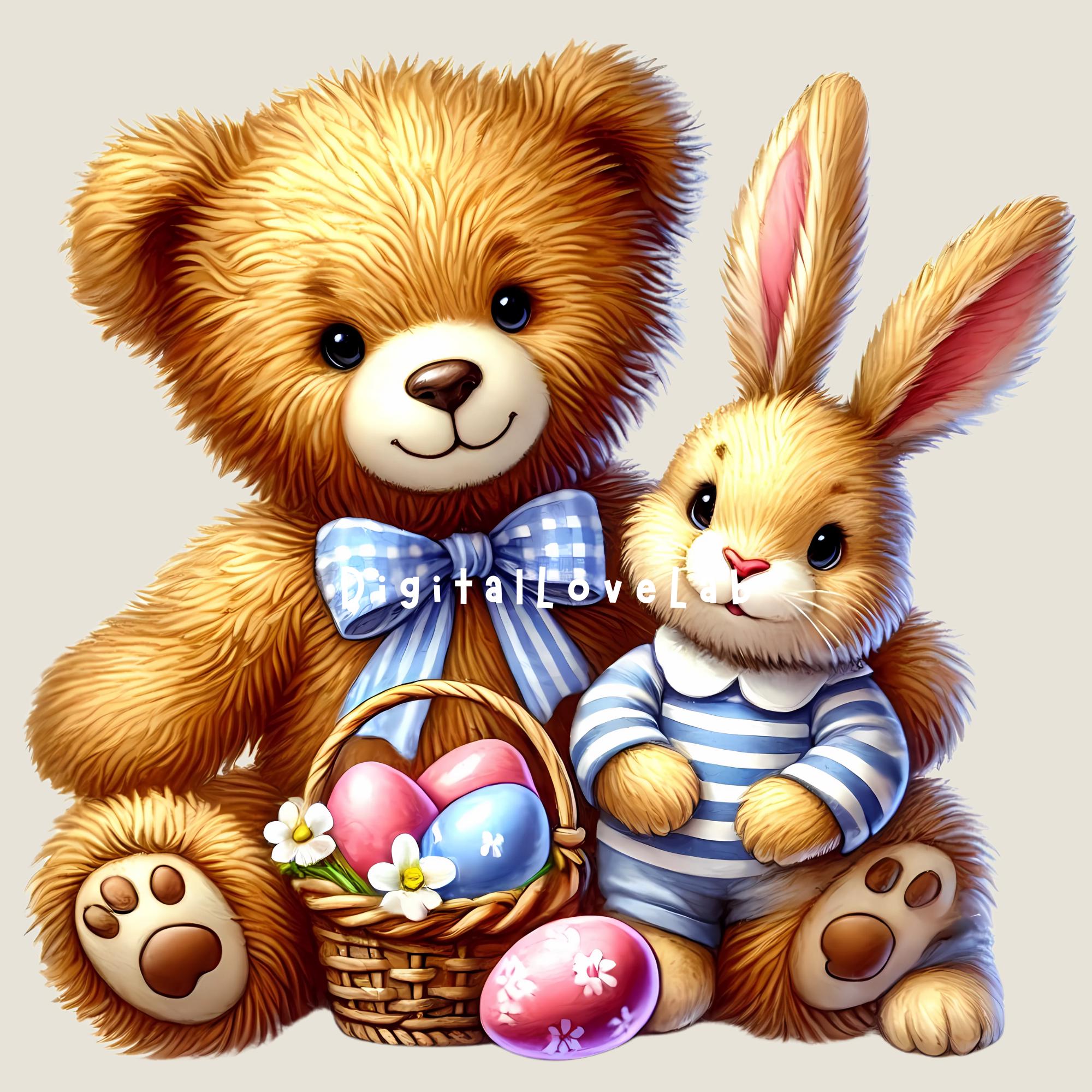 10 Easter Clipart Png Teddy Bear, Teddy Clipart, Easter Teddy, Brown ...