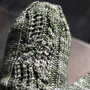 Through the Standing Stones Mitten Pattern - Etsy