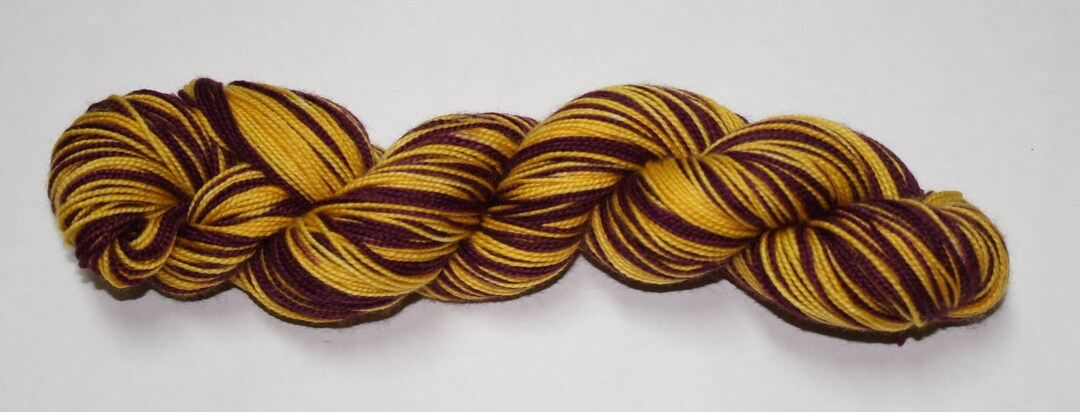 Dyed to Order Bravery Movie Self Striping Sock Yarn - Etsy