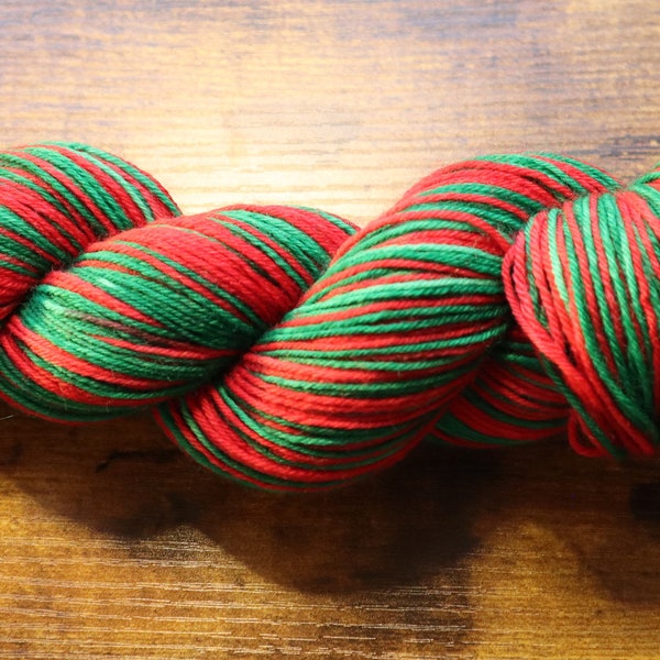 Christmas Sock Yarn - Etsy