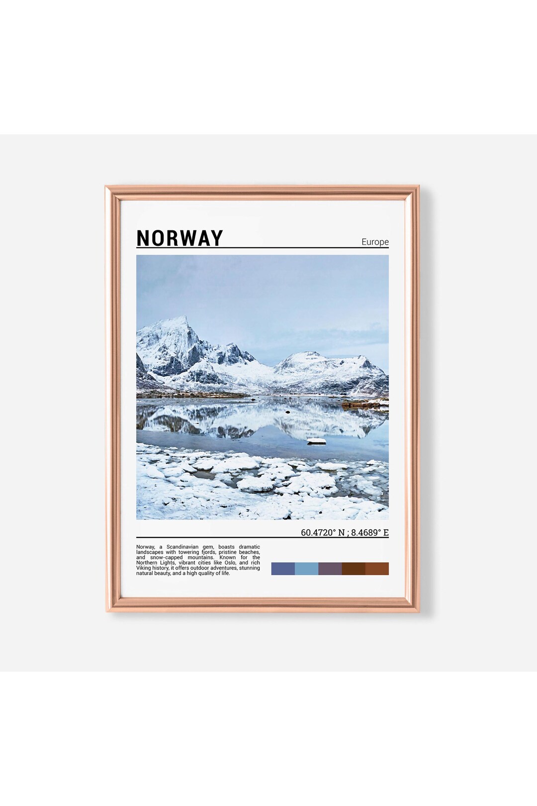 Norway Print, Norway Poster, Norway Wall Art, Norway Travel, Norway Art ...