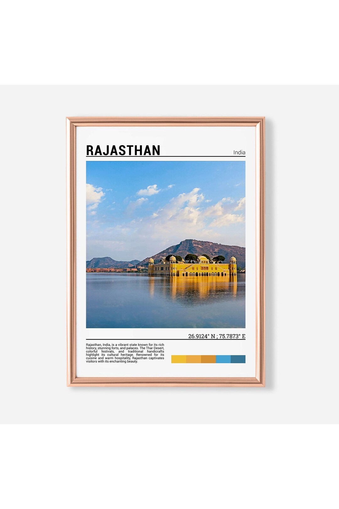 Rajasthan Print, Rajasthan Poster, Rajasthan Wall Art, India Artwork - Etsy