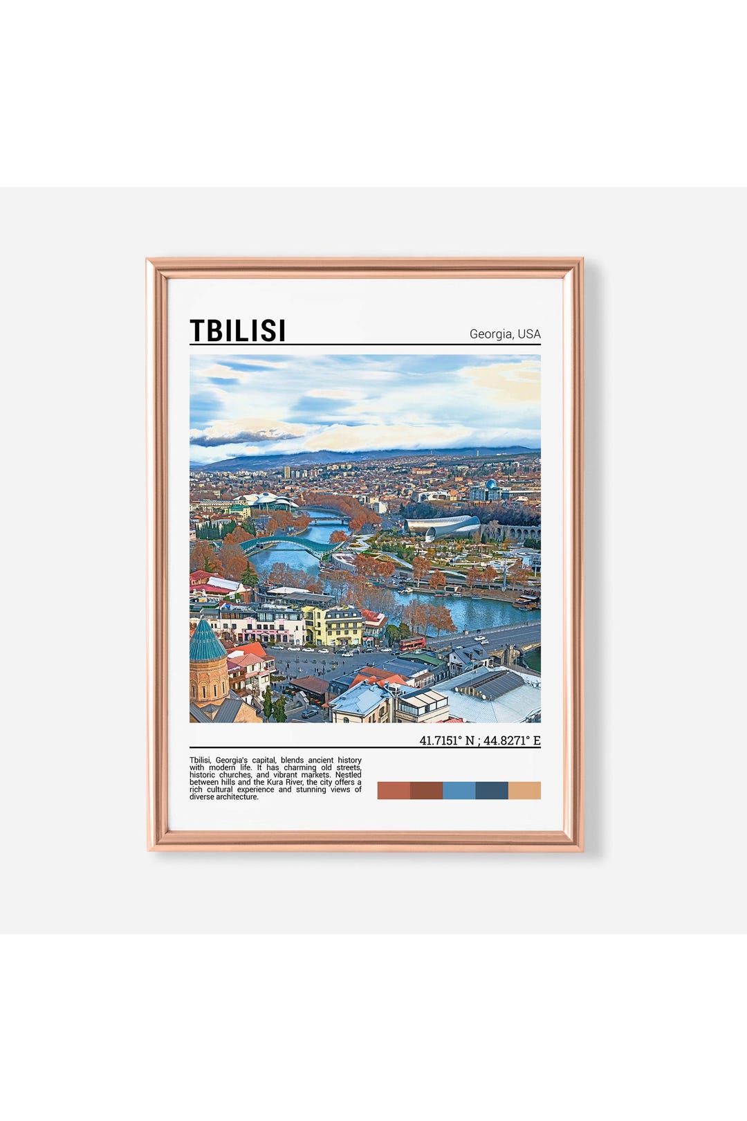 Tbilisi Wall Art, Tbilisi Poster Print, Tbilisi Photography, Tbilisi ...