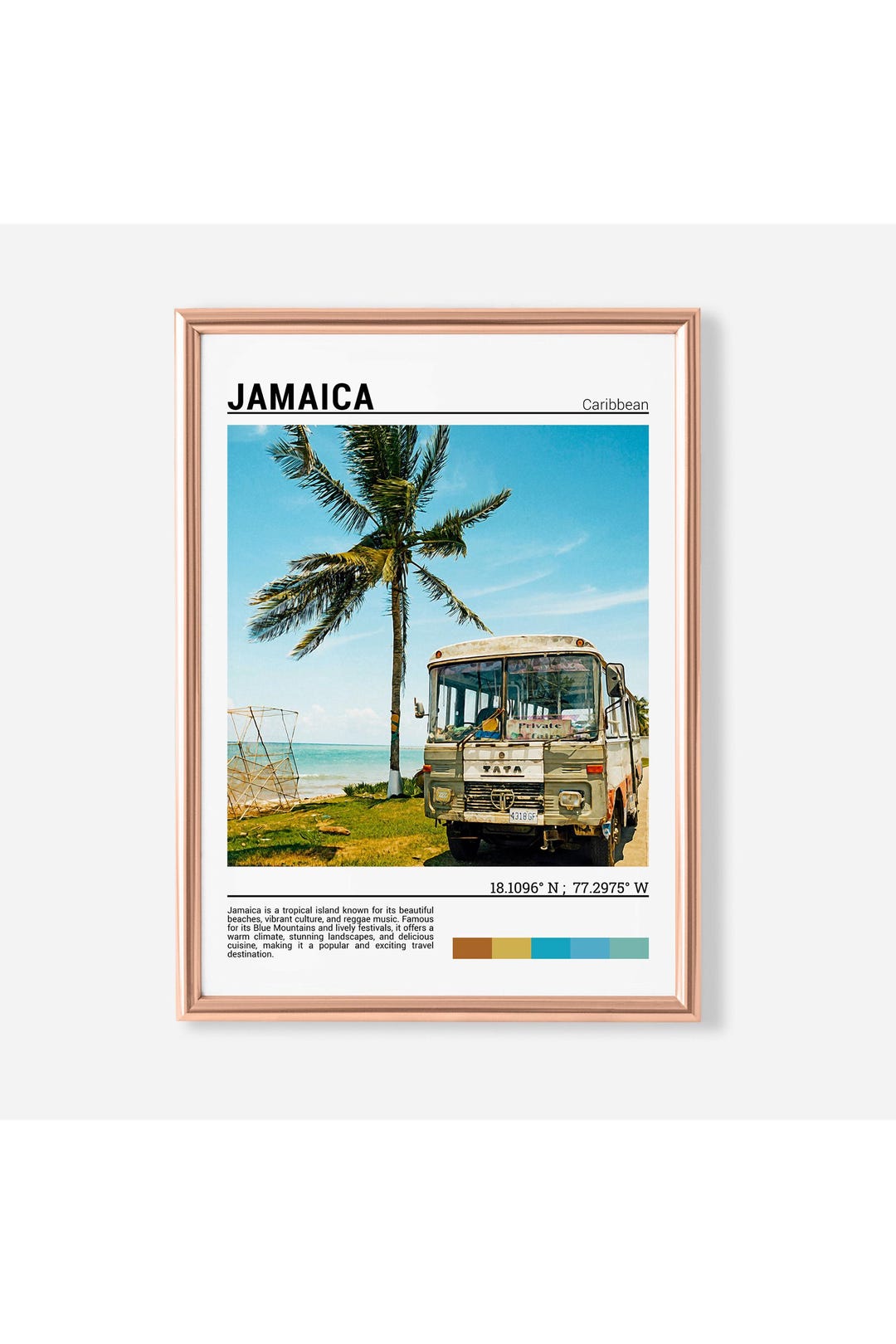 Jamaica Wall Art, Jamaica Photo, Jamaica Decor, Jamaica Poster Print ...