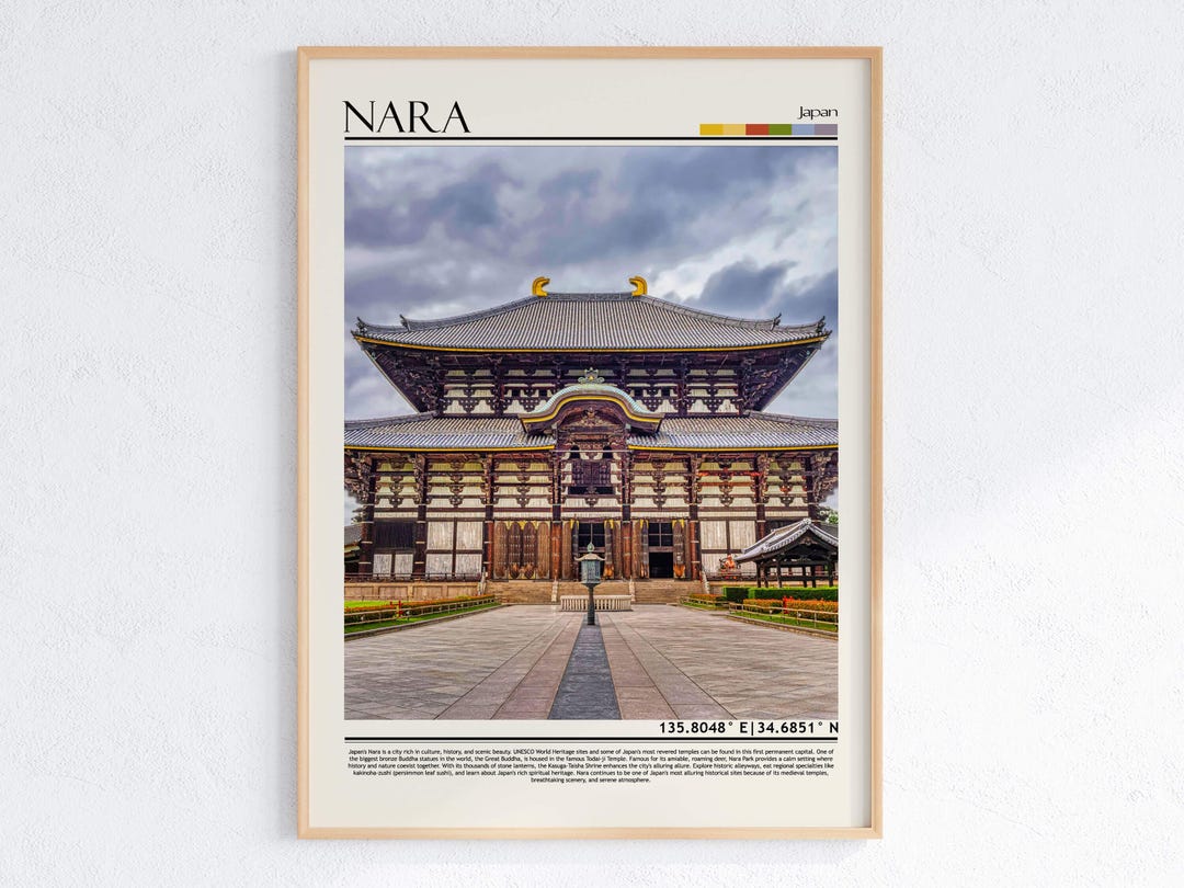 Nara Wall Art, Nara Poster, Nara Poster Print ,nara Art, Nara Photo ...