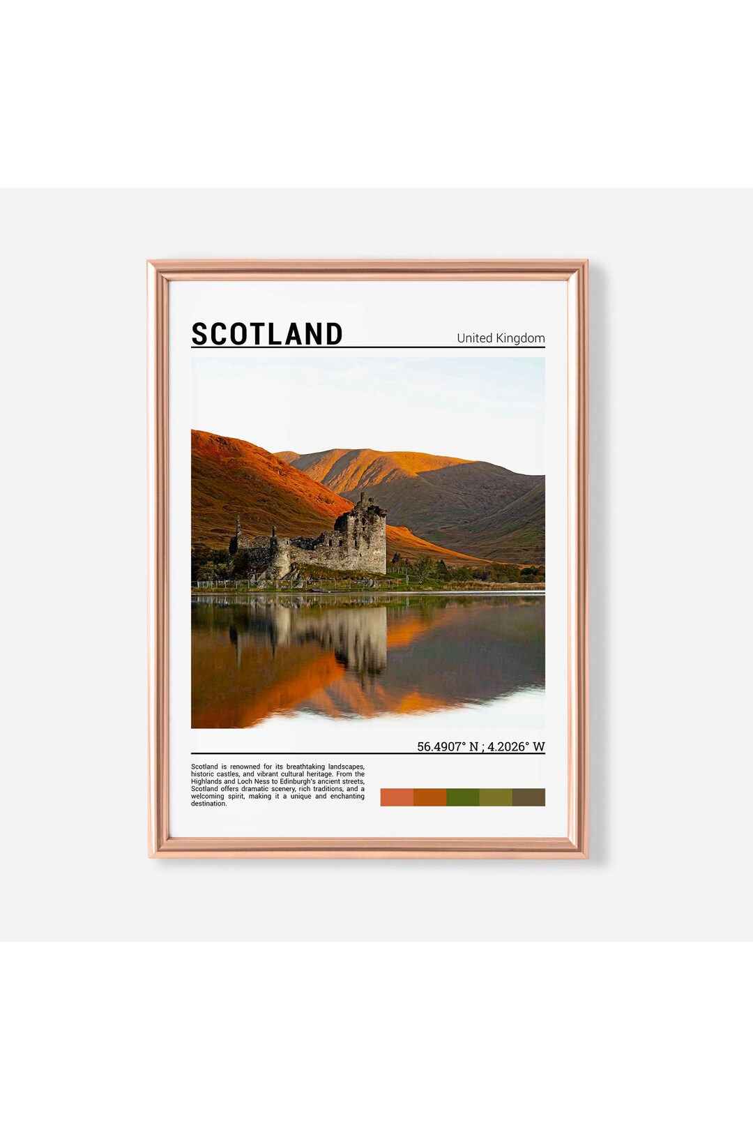 Scotland Print, Scotland Poster, Scotland Wall Art, Scotland Travel ...