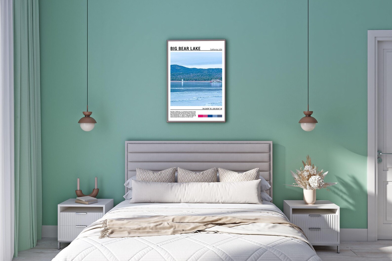 Big Bear Wall Art Print , Big Bear Photo , Big Bear Artwork, Big Bear ...