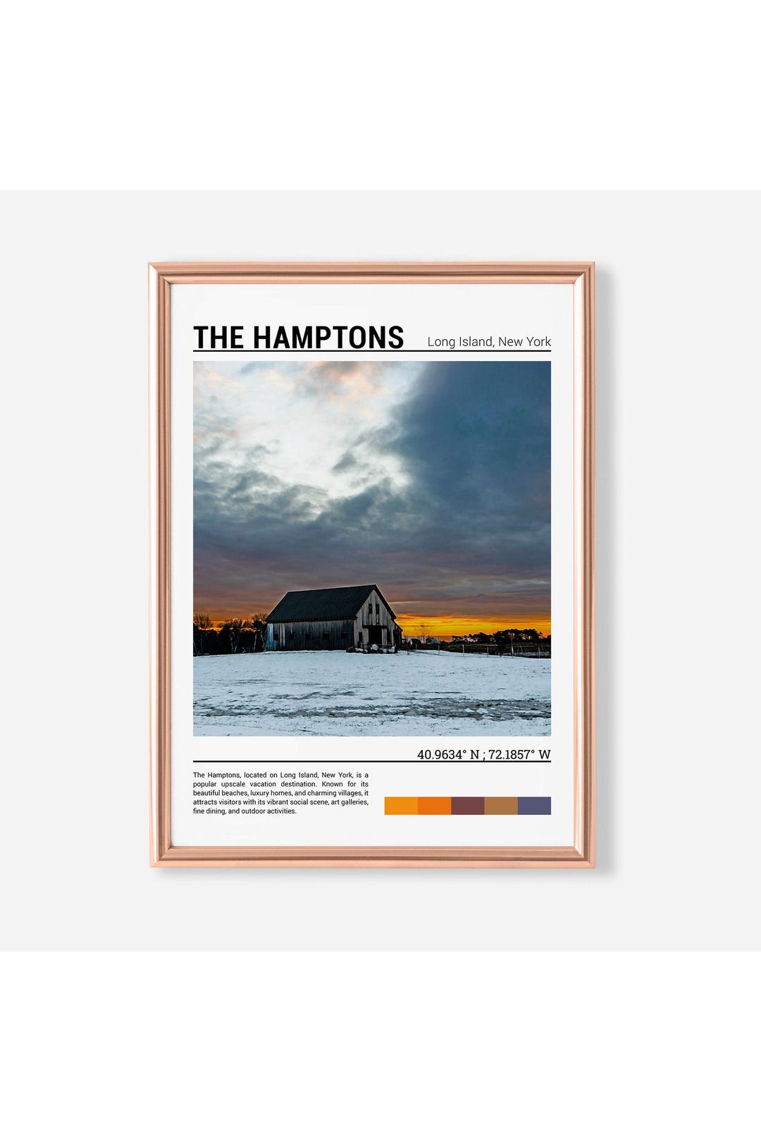 The Hamptons Print, the Hamptons Poster, the Hamptons Wall Art, the ...