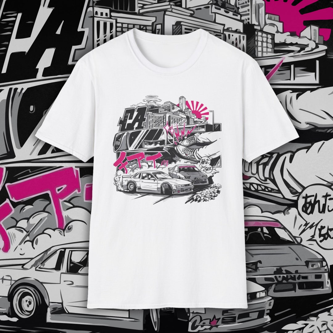 JDM T-shirt: Retro Race Car Graphic Tee - Etsy