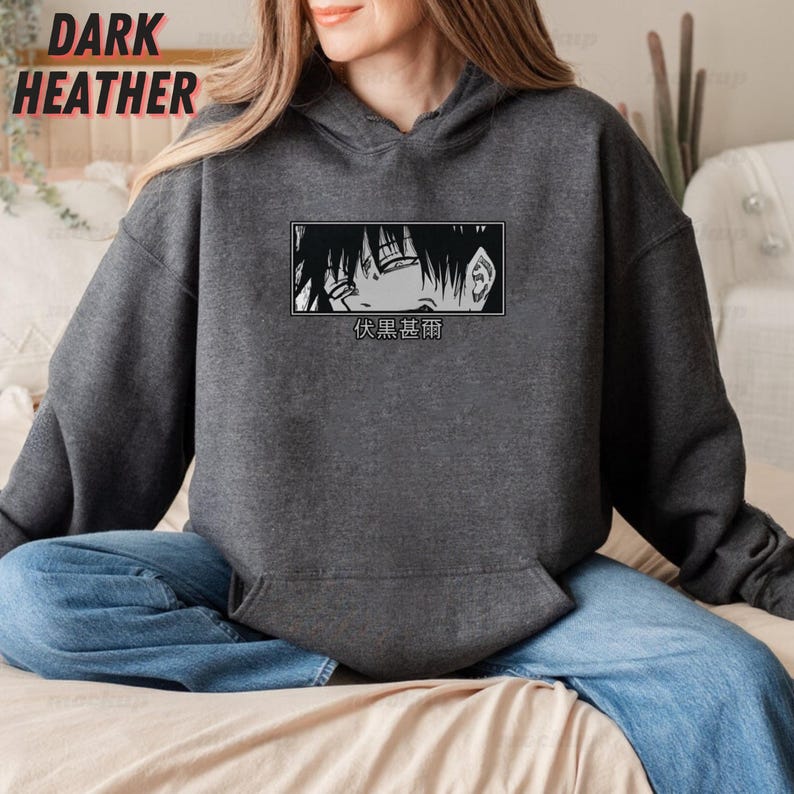 Jujutsu Kaisen x Toji Fushiguro, Jujutsu Kaisen Hoodie, JJK Hoodie ...