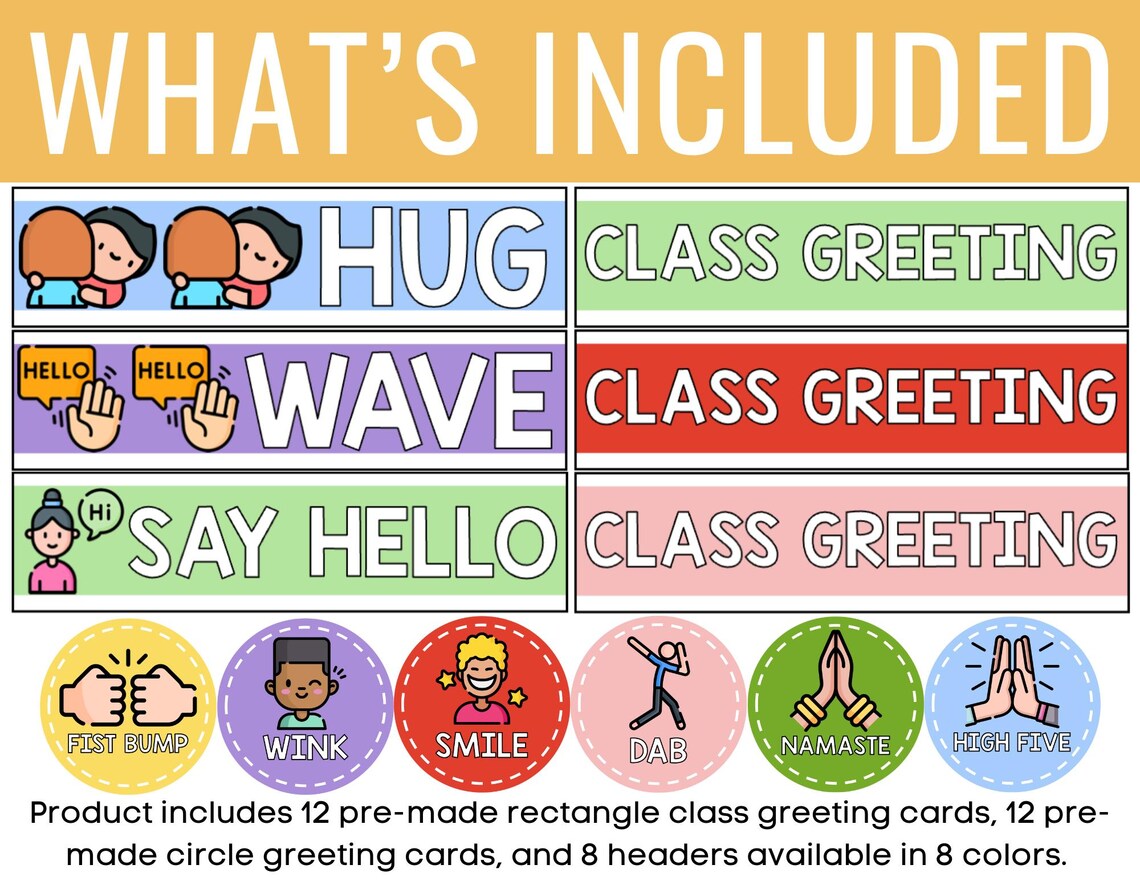 Printable Classroom Greeting Cards - Etsy