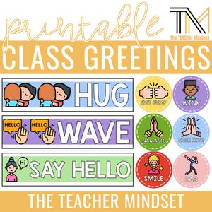 Printable Classroom Greeting Cards - Etsy