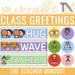 Printable Classroom Greeting Cards - Etsy
