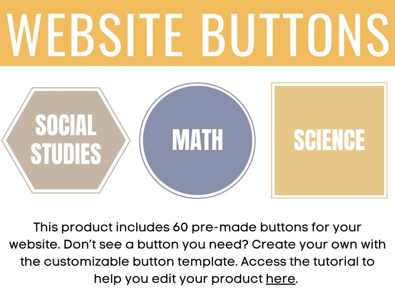 Google Sites Template | Classroom Website | Canva | Neutral Theme - Etsy