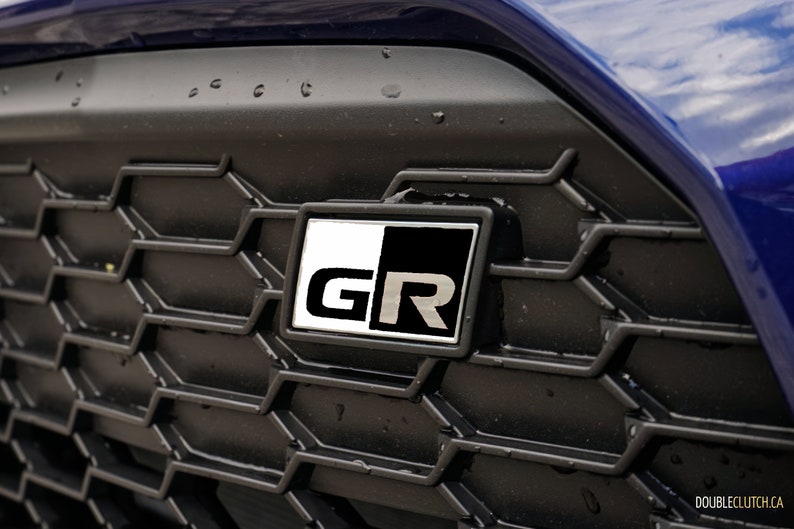 Vinyl Overlay Decals Compatible With Toyota GR86 Front and Rear Emblem ...