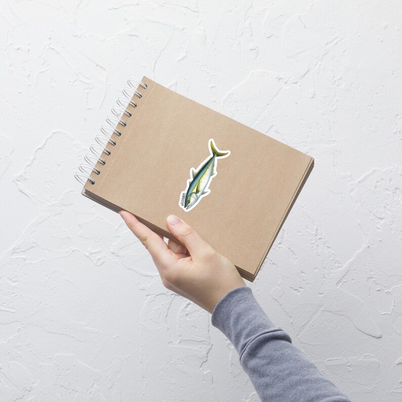 Yellowtail Kingfish Sticker - Etsy