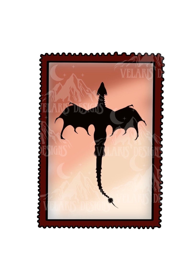 Tarin Flying Fourth Wing Waterproof Weatherproof Sticker - Etsy