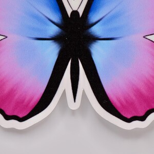 Blue and Pink Butterfly Sticker - so Many Options!! - Etsy
