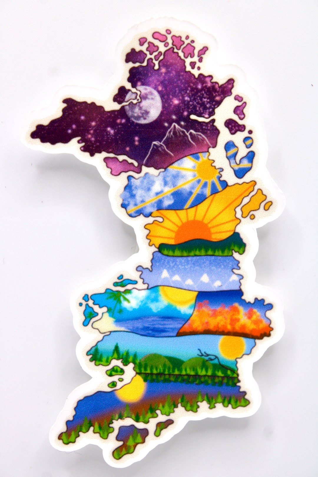 Prythian Map - Fae Courts - ACOTAR - Etsy