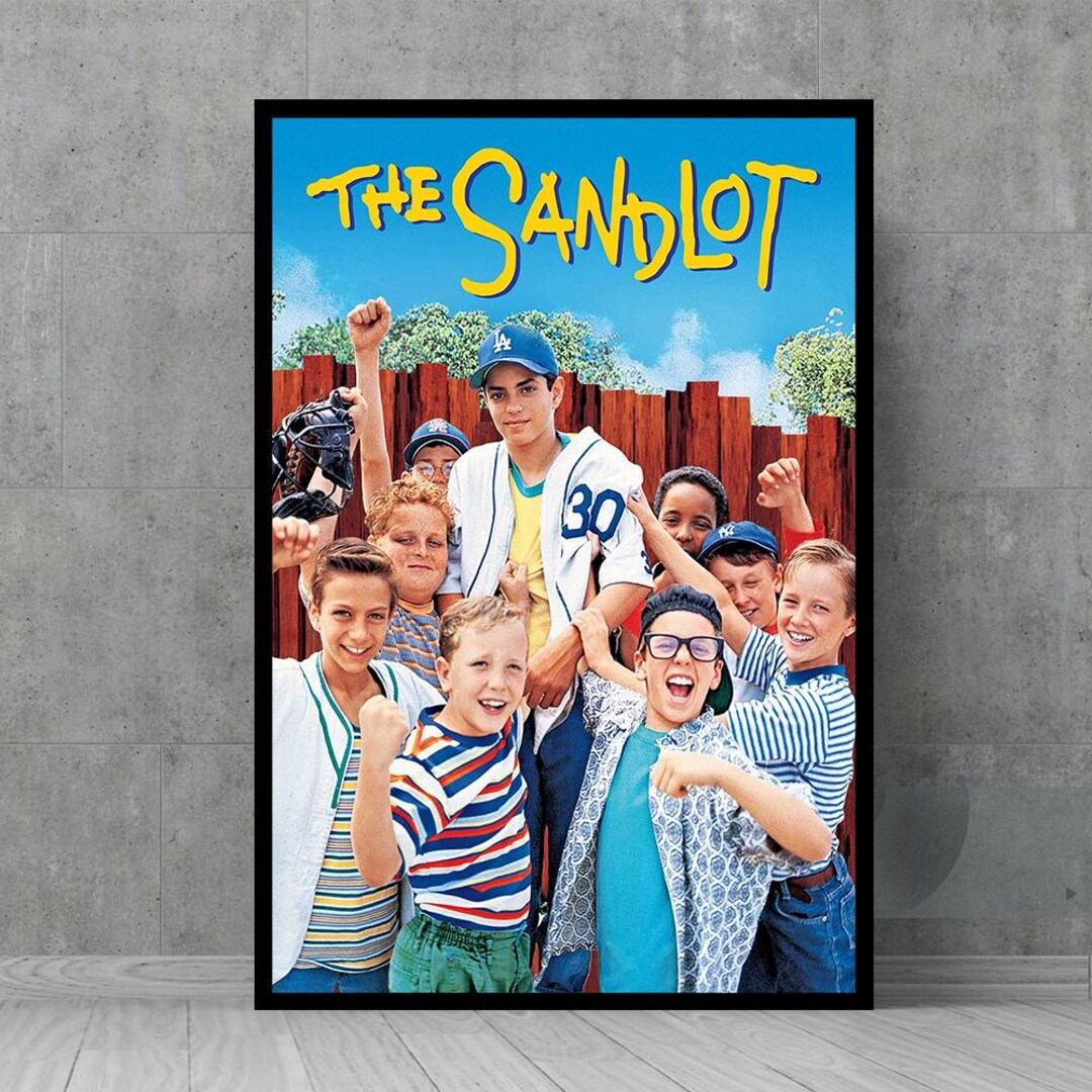 1993 the Sandlot Movie Poster - Wall Art - Vintage Posters - Retro Wall ...
