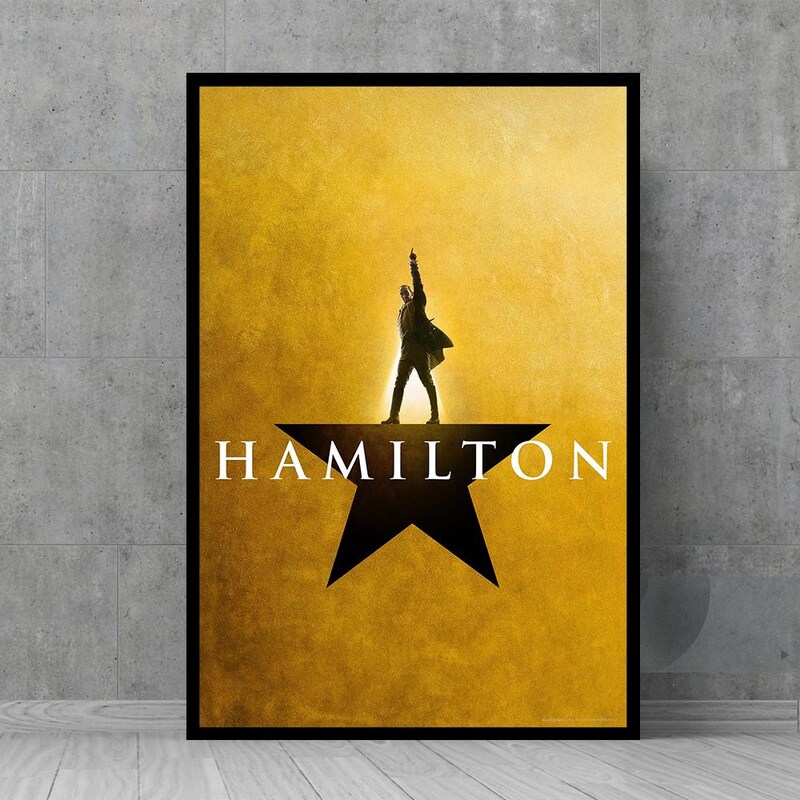 Hamilton Musical Poster - Etsy