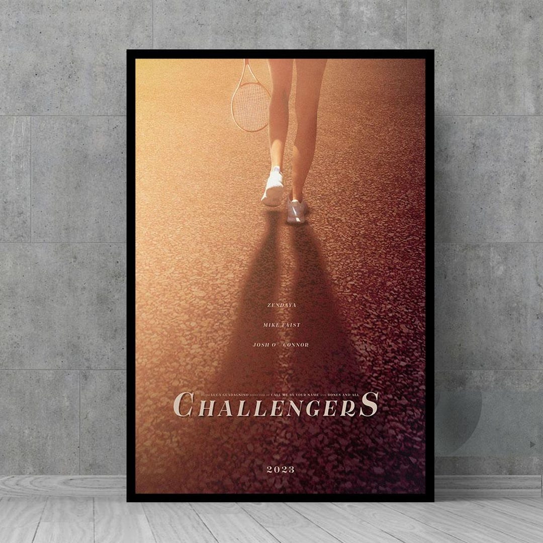 Challengers 2024 Movie Poster - Wall Art - Vintage Posters - Retro Wall ...
