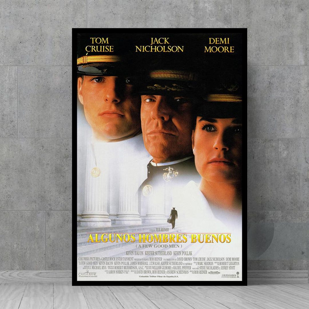 A Few Good Men Movie Poster - Wall Art - Vintage Posters - Retro Wall ...