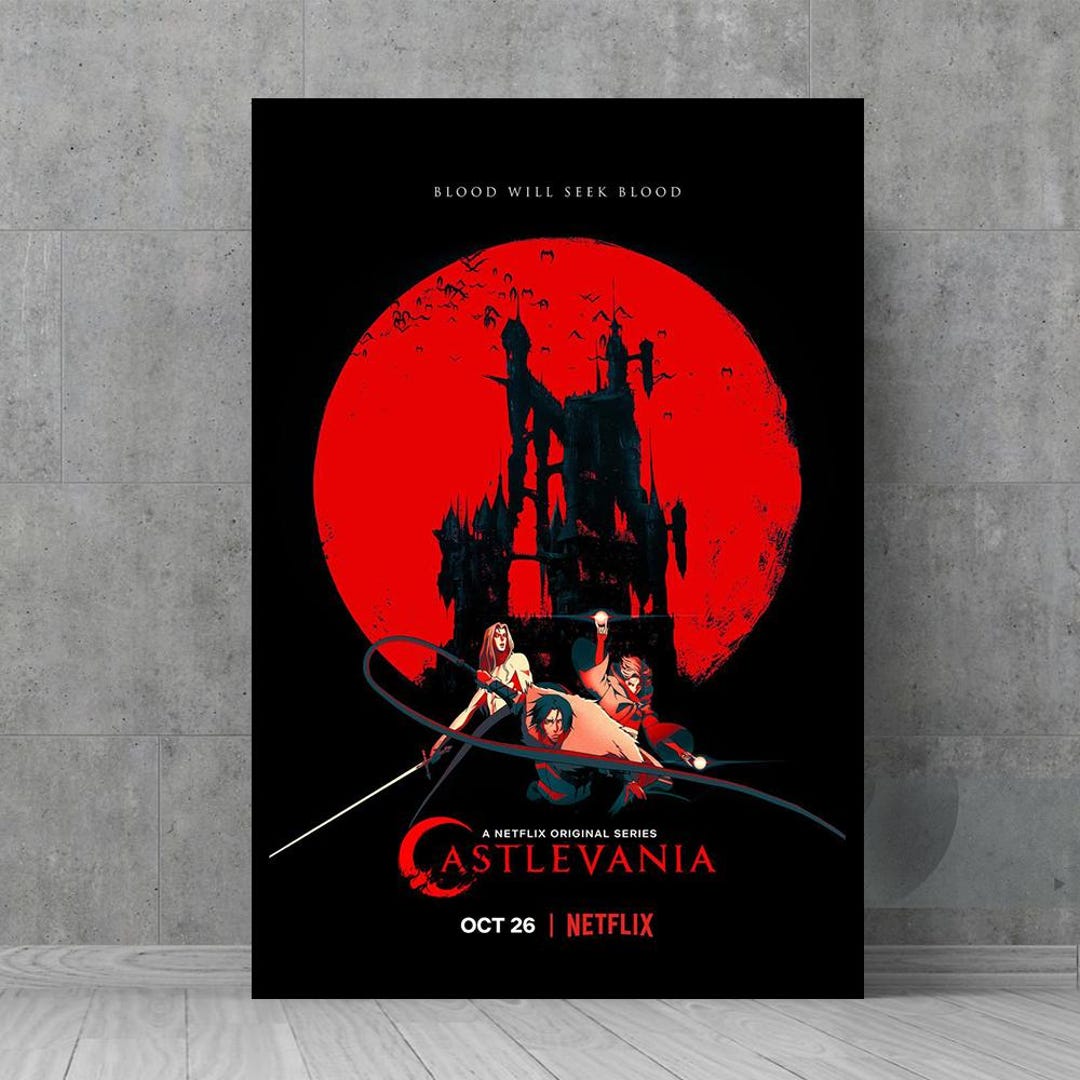 Castlevania (tv) Season 2 Movie Poster - Wall Art - Vintage Posters ...