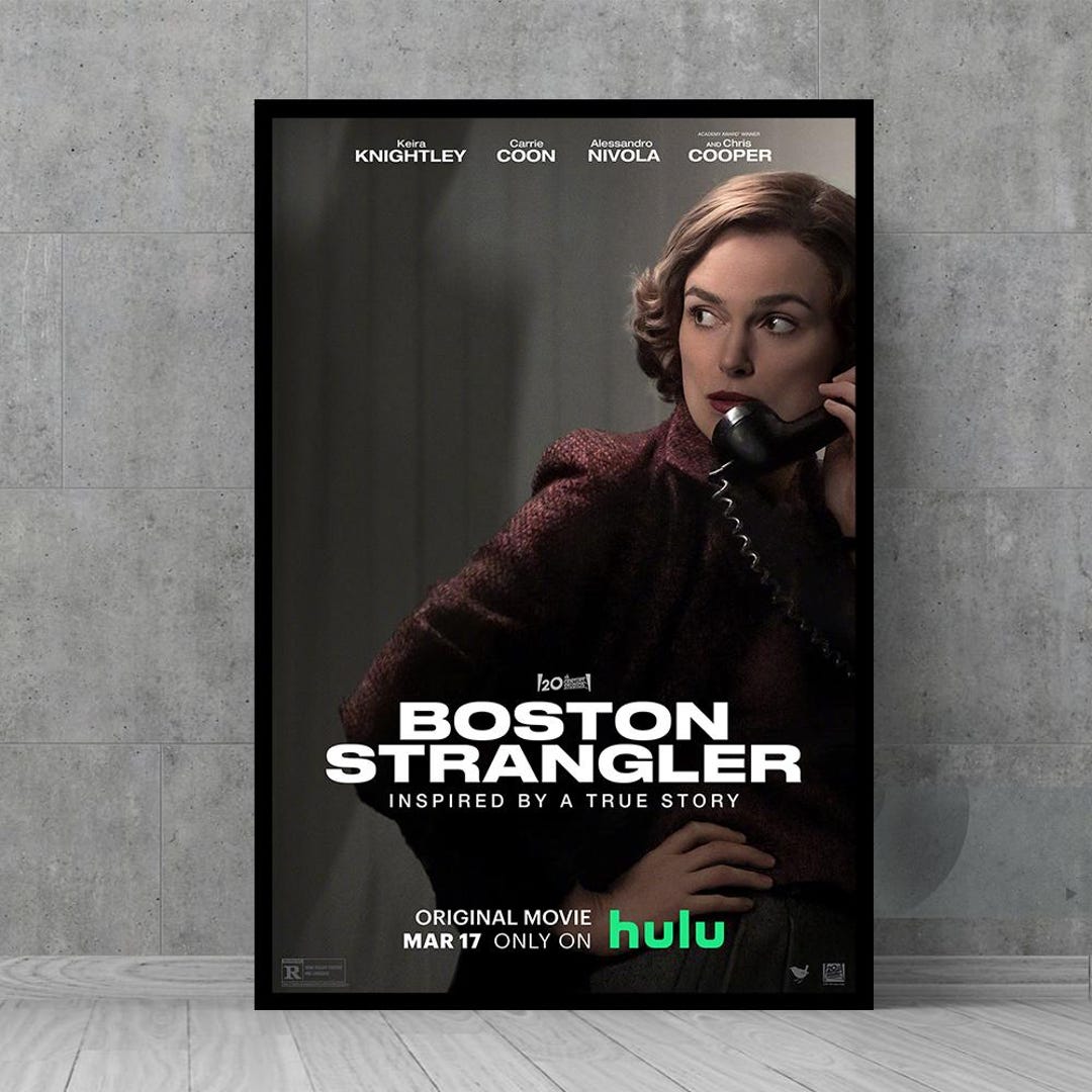 Boston Strangler Movie Poster - Wall Art - Vintage Posters - Retro Wall ...