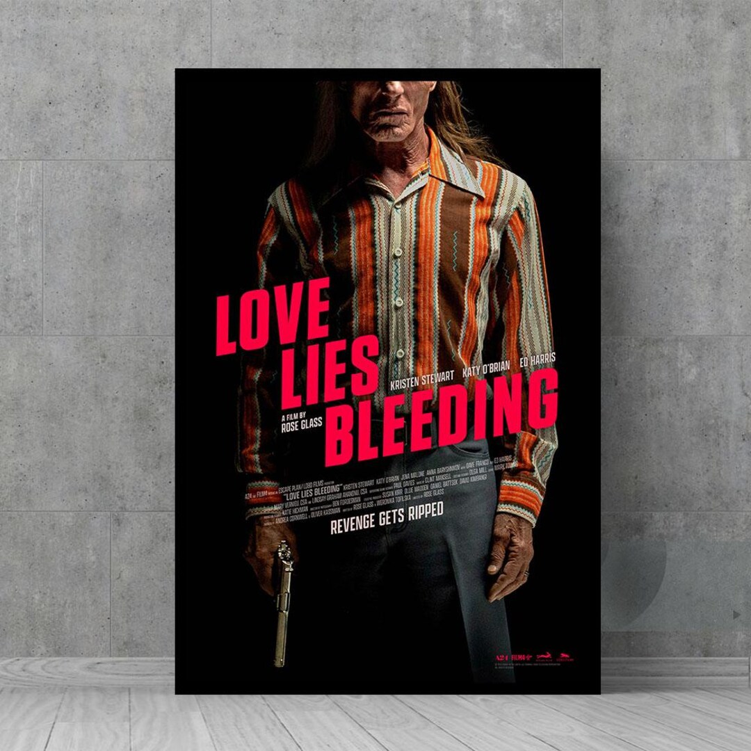 Love Lies Bleeding Movie Poster Wall Art Vintage Posters Retro Wall ...