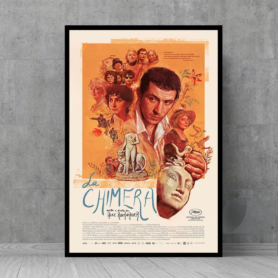 La Chimera Movie Poster - Wall Art - Vintage Posters - Retro Wall Decor ...