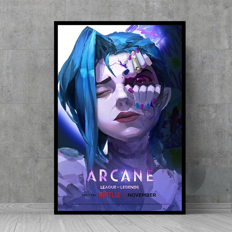 Arcane Season 2 Poster - Arcane League of Legends 2024 Movie Poster ...