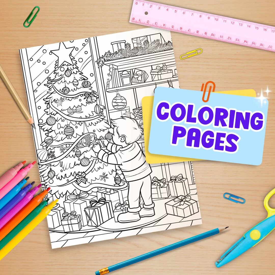 Buy Coloring Page Custom Coloring Page Coloring Pages for Kids ...