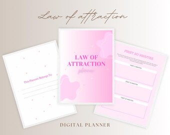 Bridgerton-inspired Law of Attraction Planner - Etsy