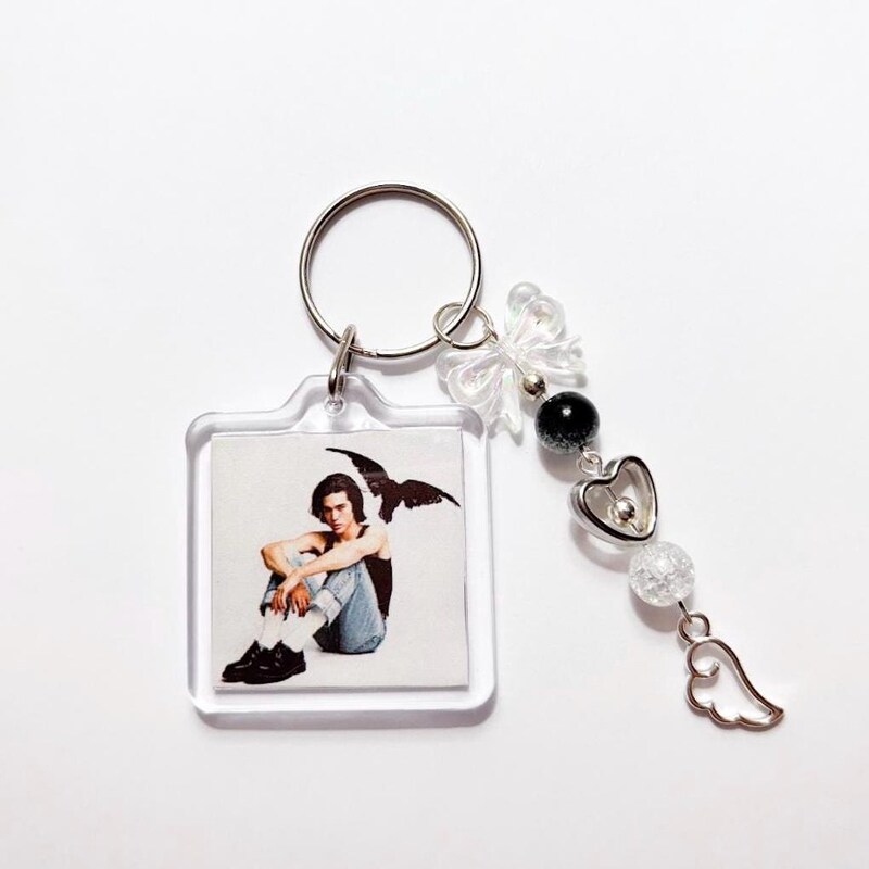 Wishbone Keychain - Etsy