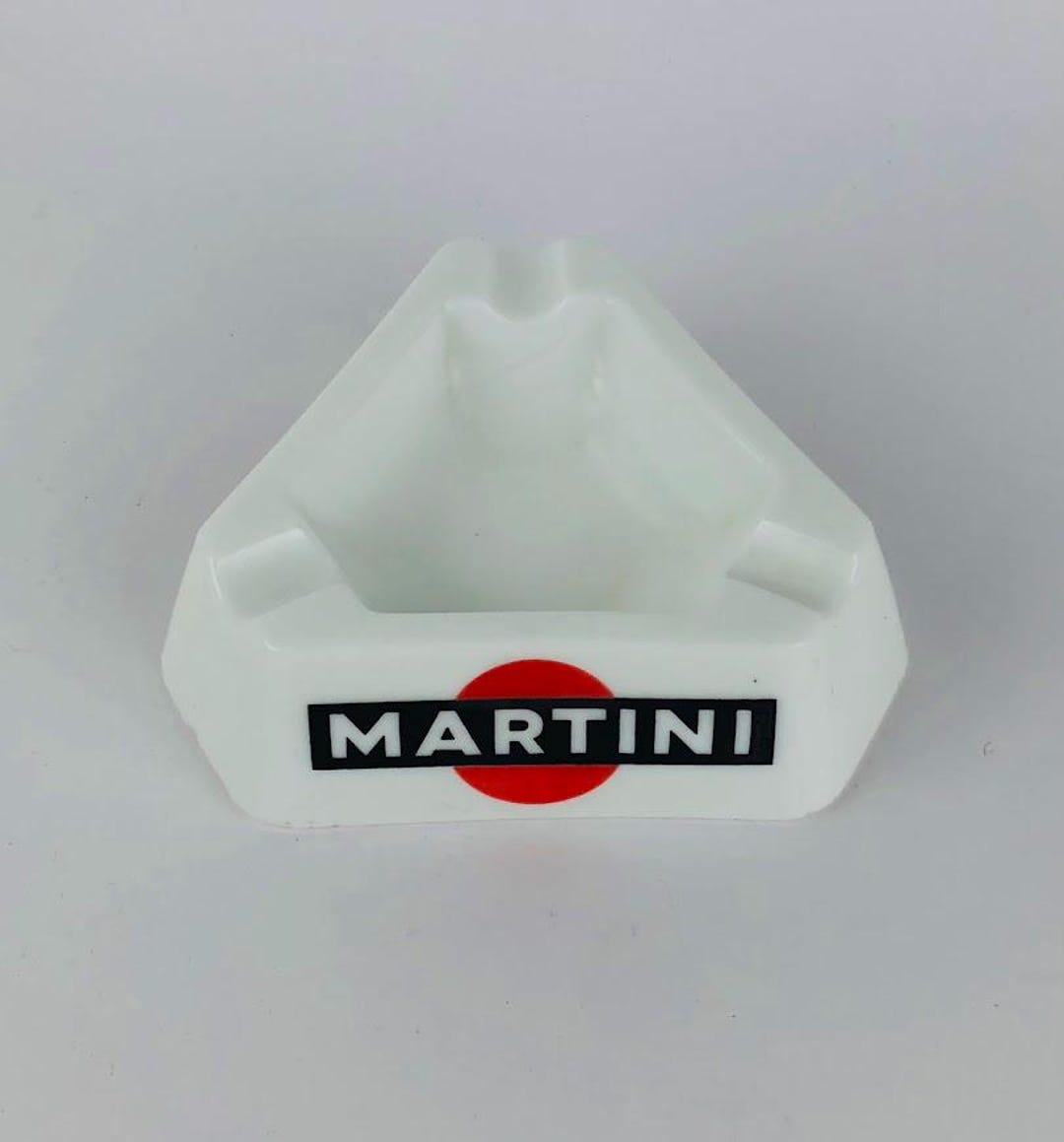 Vintage Martini Ashtray Made of Ceramic 10 X 10 H-3.5 Cm - Etsy