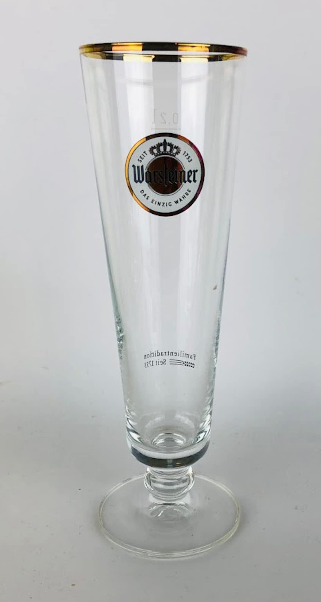 6 X Warsteiner Beer Glasses 0.2l - Etsy