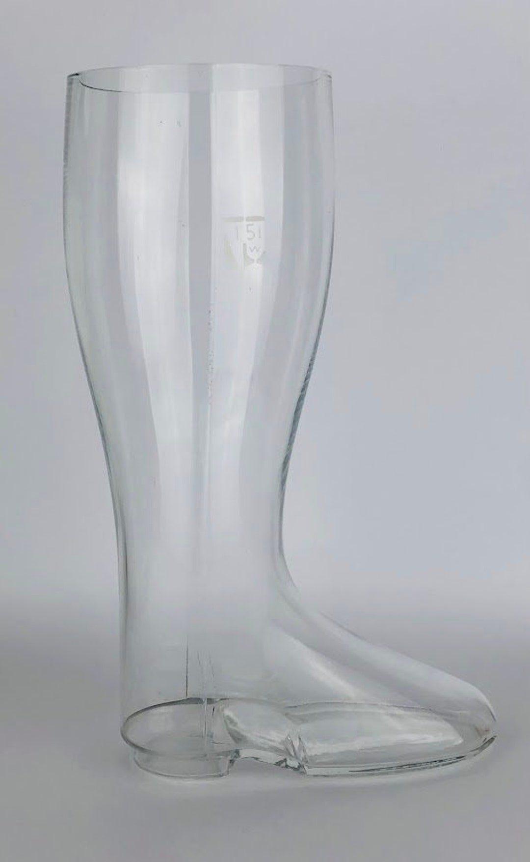 Glass Boot / Beer Glass 1.l - Etsy