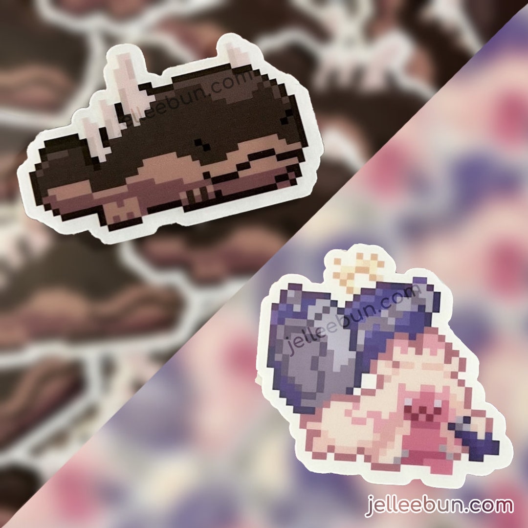 Pixel Pokemon Stickers 2 tinkaton and Clodsire Attack Mode - Etsy