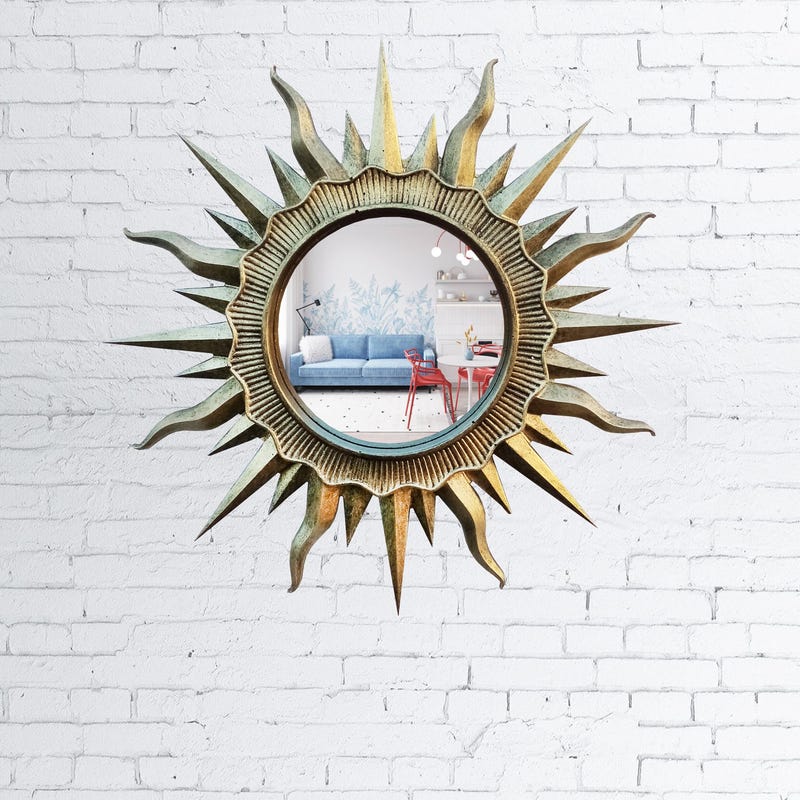 Small Sunburst Mirrors - Etsy