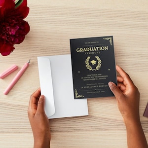 Graduation Invitation! 2024 GRAD Template - Etsy