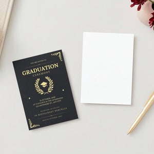 Graduation Invitation! 2024 GRAD Template - Etsy